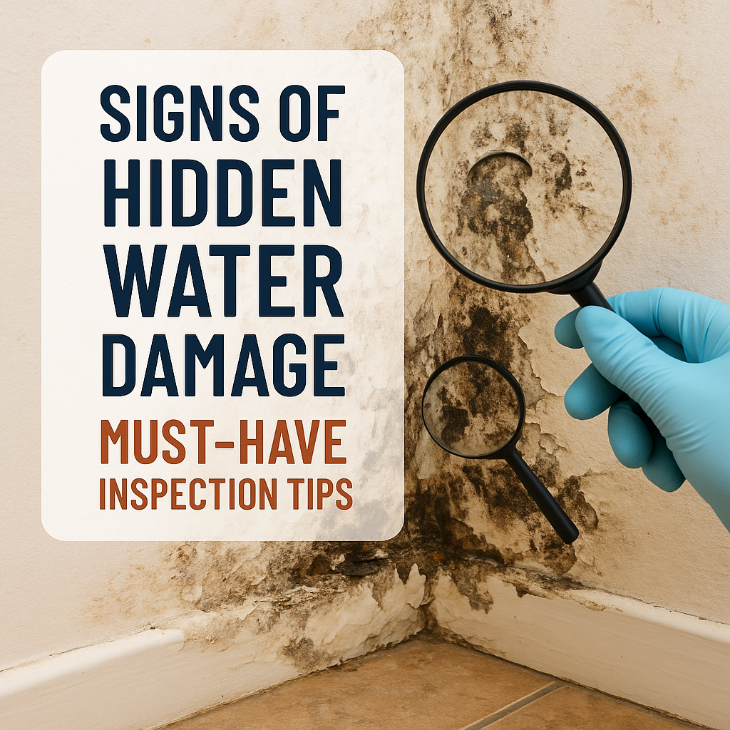 Signs of Hidden Water Damage: Must-Have Inspection Tips - Water Damage ...